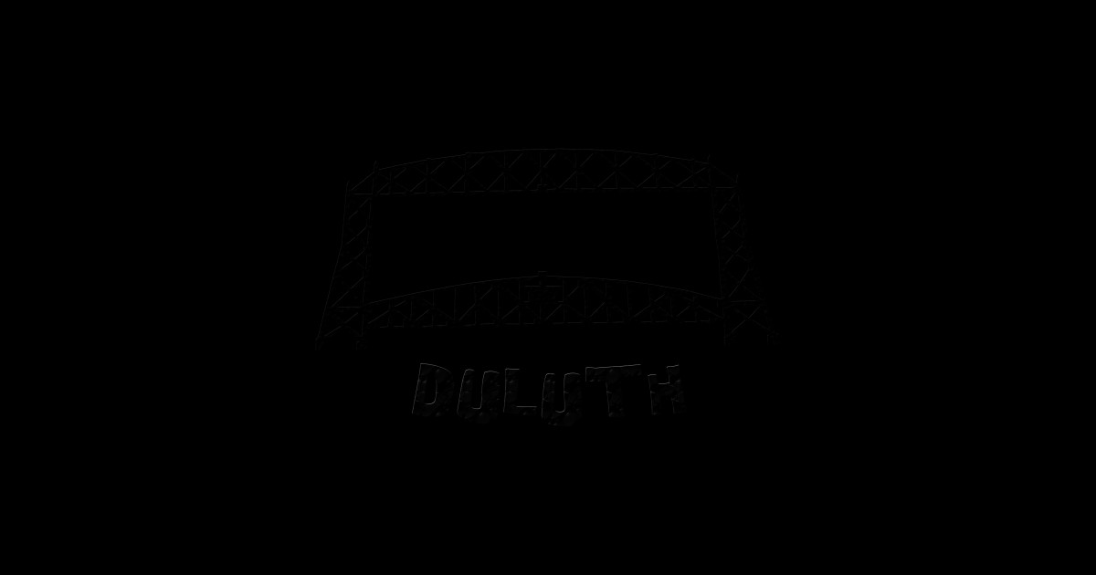 Duluth, MN Aerial Lift Bridge - Duluth - Sticker | TeePublic