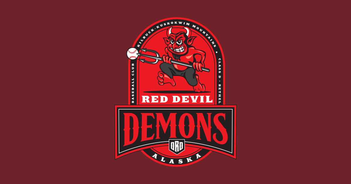 Red Devil Alaska Demons - Halloween - T-Shirt | TeePublic