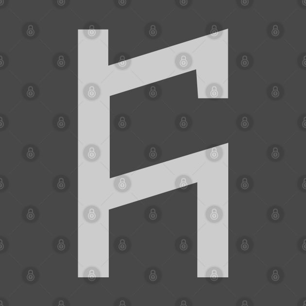 𐰜 - Letter ÖK/ÜK/KÖ/KÜ - Old Turkic Alphabet - Letter Ok - T-Shirt ...