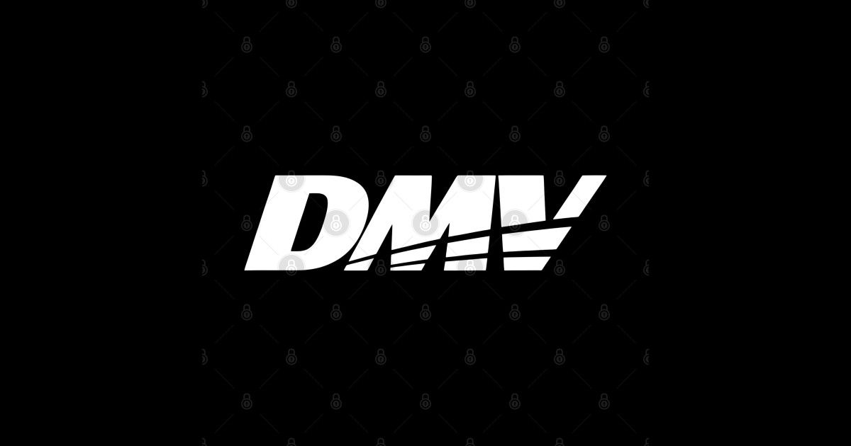 DMV Logo - Dmv - Sticker | TeePublic