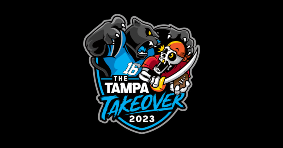 TAMPA TAKEOVER 2023 - Roaring Riot - T-Shirt | TeePublic