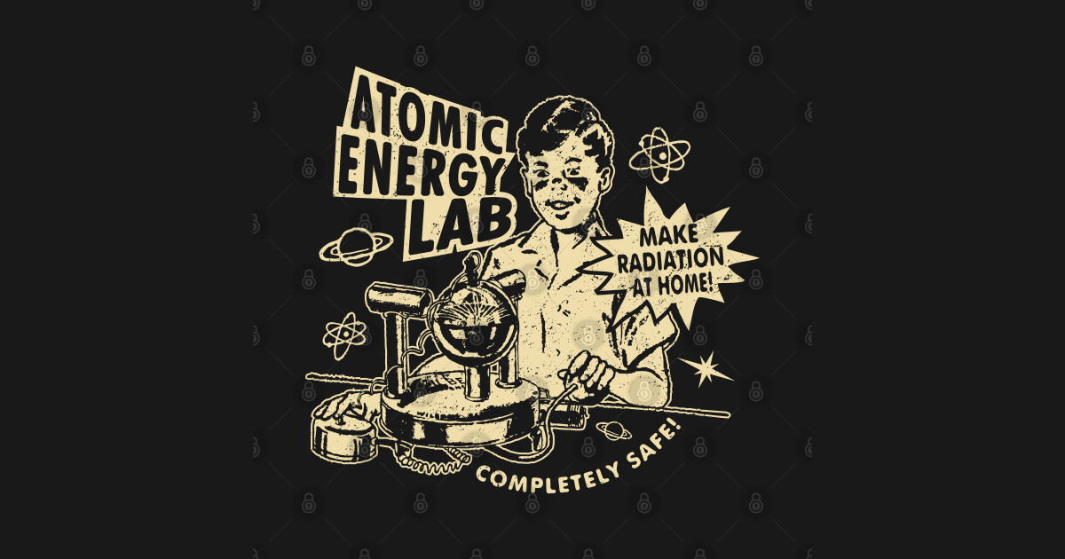 Atomic Energy Lab by Buck Tee - Oppenheimer - T-Shirt | TeePublic