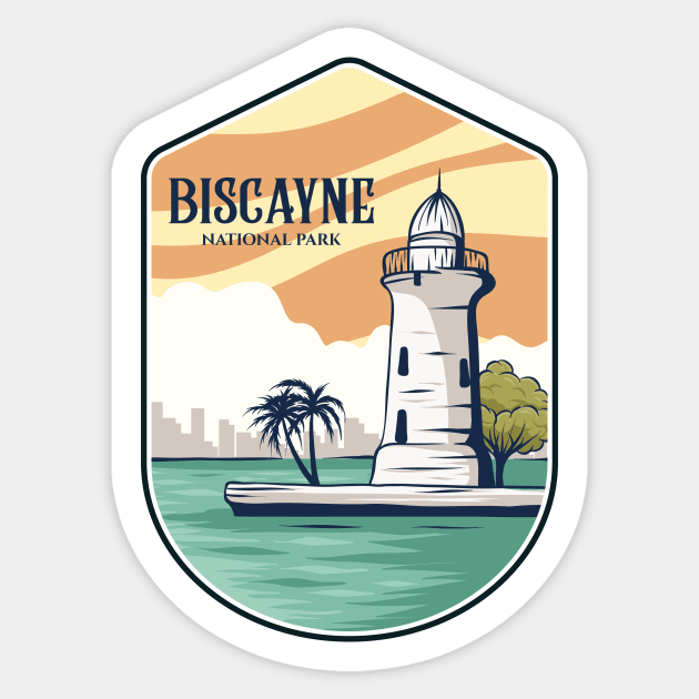 Biscayne National Park - Biscayne - Sticker | TeePublic