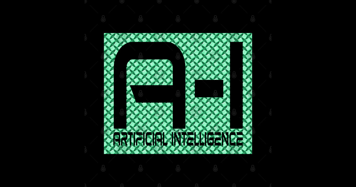Artifcial Intelligence AI Cool Metallic Logo - Artificial Intelligence ...
