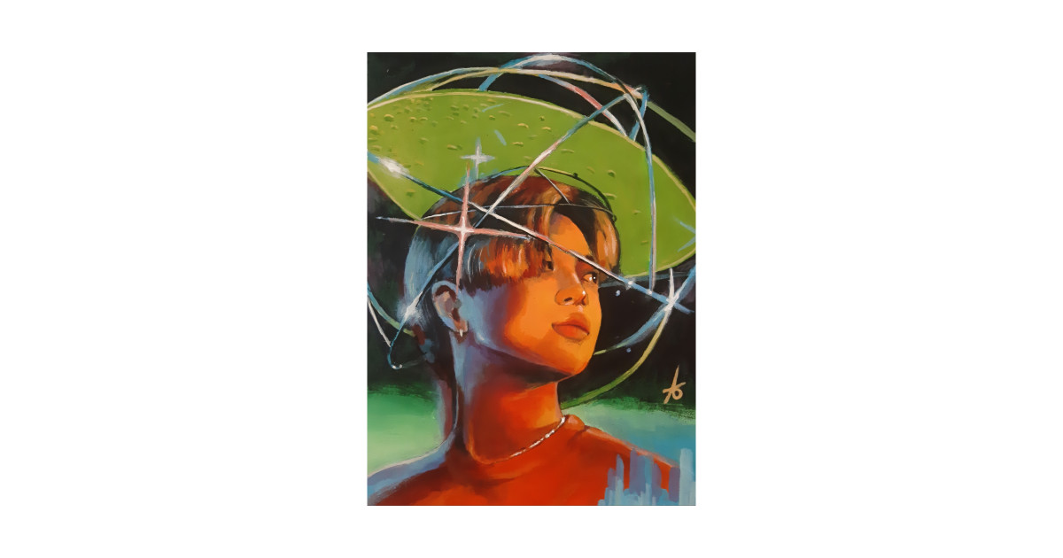 Mindspace, Taemin fanart - Traditional Art - T-Shirt | TeePublic