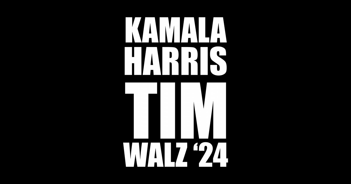 Harris Tim Walz - Harris Tim Walz - Sticker | TeePublic