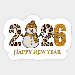 New Year 2026 3d Stickers for Sale | TeePublic