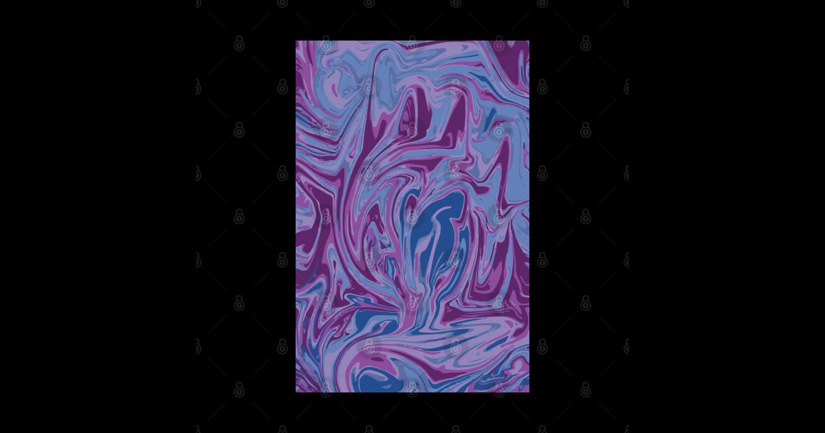 Dizzy Abstract Painting - Abstract - Sticker | TeePublic
