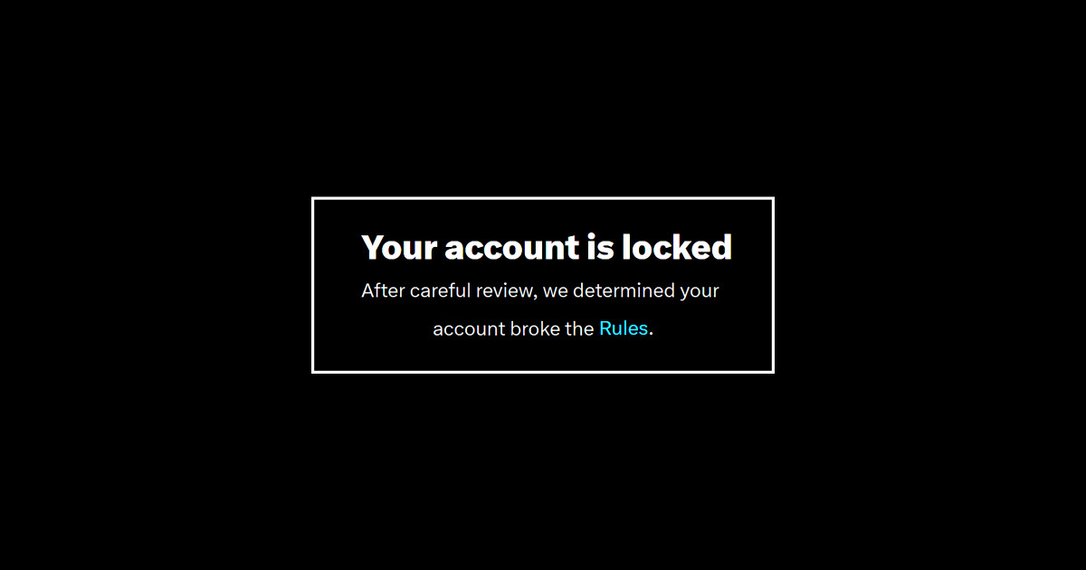 Your Account is Locked Notification - Social Media - Sticker | TeePublic