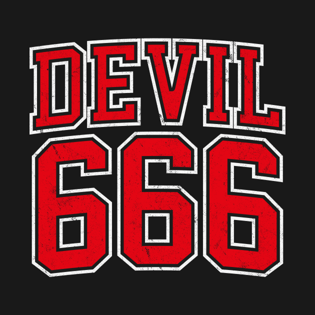 Devil 666 - Devil - T-Shirt | TeePublic