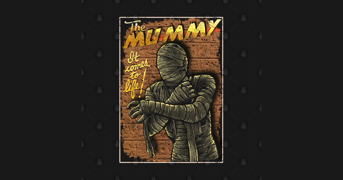 The Mummy Design - The Mummy - T-Shirt | TeePublic