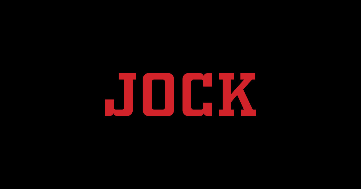 I'm Not A Jock, But I Am Wearing One - Jockstrap - Sticker | TeePublic