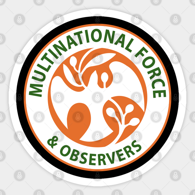 Multinational Force and Observers (MFO) Insignia X 300 - Multinational ...