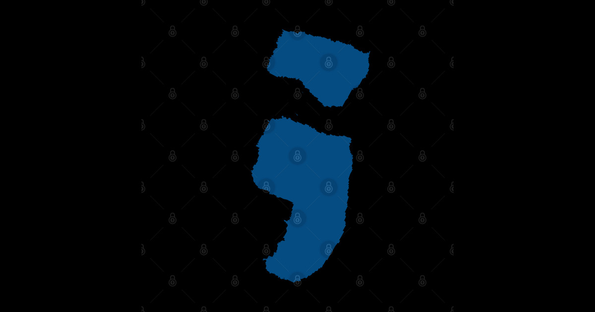 Semicolon large blue - Mental Health - Sticker | TeePublic