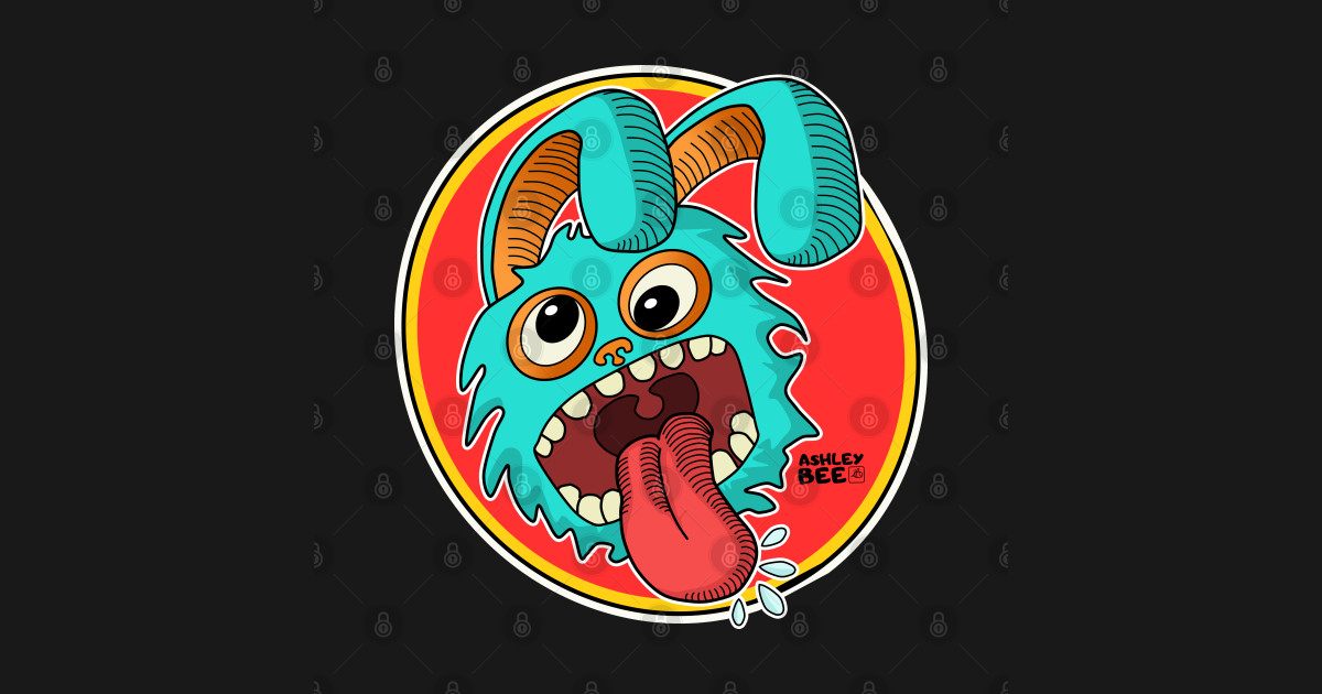 Crazy Rabbit Manga Cartoon style - Manga Rabbit - T-Shirt | TeePublic