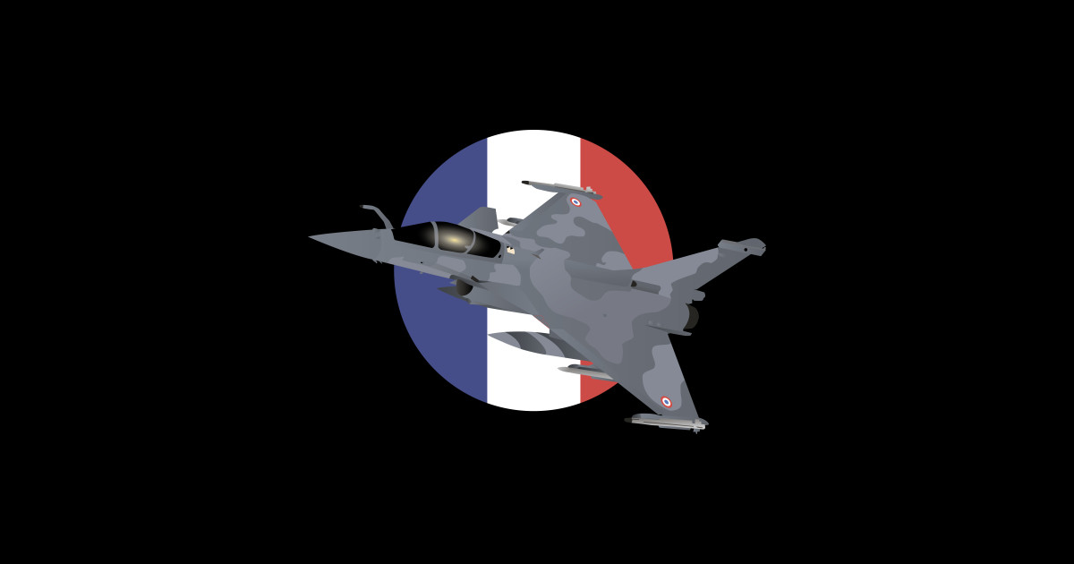 Rafale French Jet Fighter - Rafale - Sticker | TeePublic