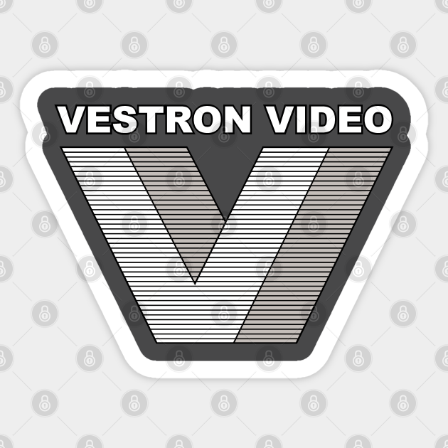 Vestron Video Logo - Horror Vhs - Sticker | TeePublic
