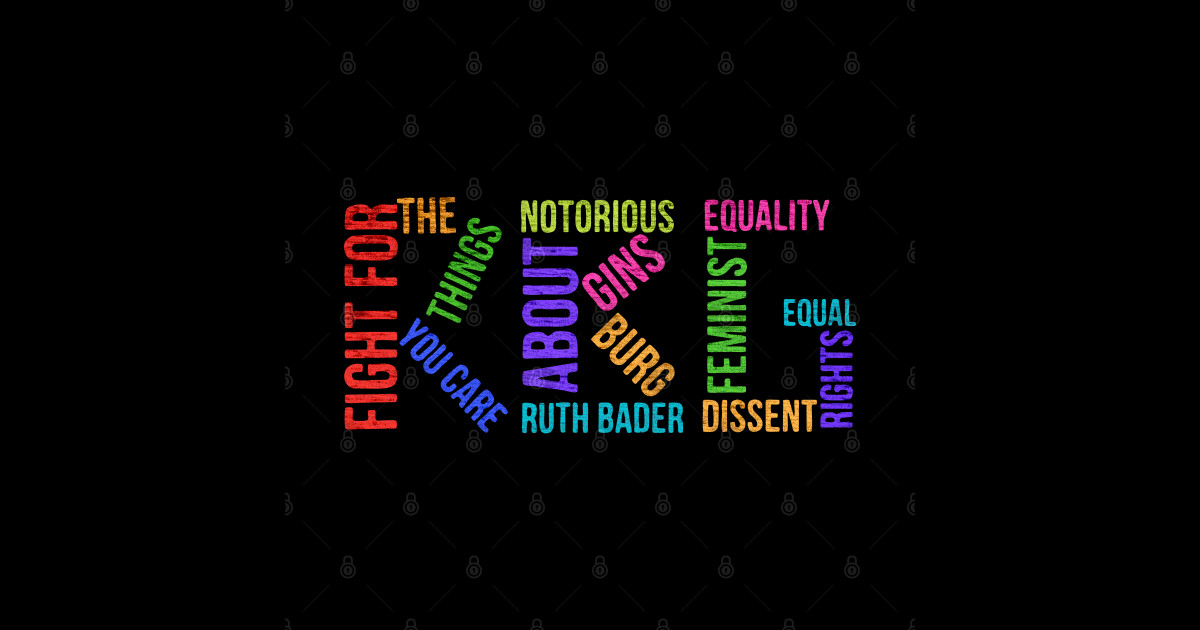 RGB Ruth Bader - Rbg - Sticker | TeePublic