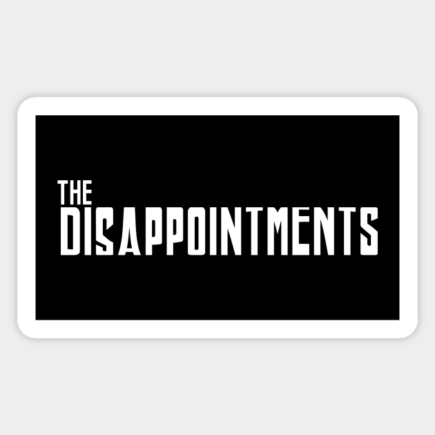 Disappointments Logo 2022 - Disappointments - Sticker | TeePublic