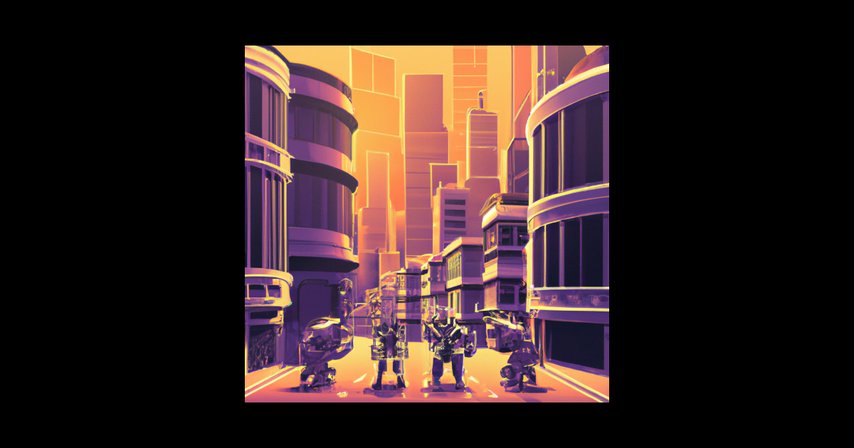Synthwave city of the future - Synthwave City - Posters and Art Prints ...