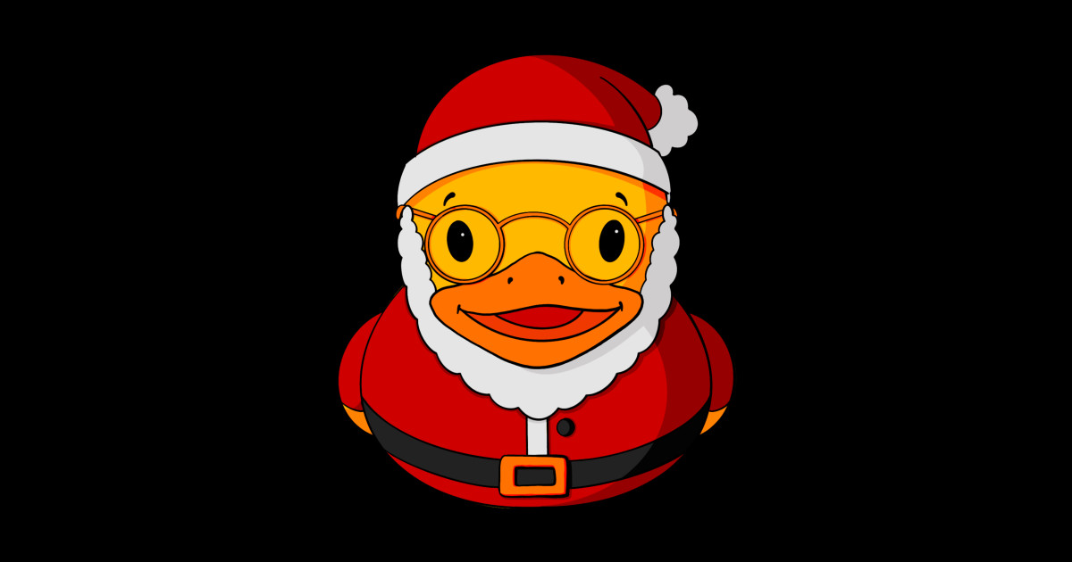 Santa Claus Rubber Duck - Santa Claus - Posters and Art Prints | TeePublic