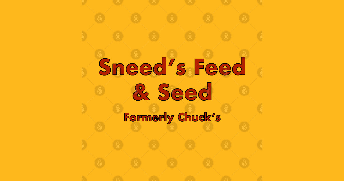 Sneed’s Feed & Seed (Formerly Chuck‘s) - Simpsons - T-Shirt | TeePublic