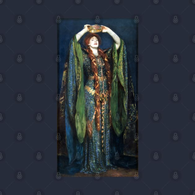 Ellen Terry as Lady MacBeth - John Singer Sargent 1899 - Ellen Terry ...