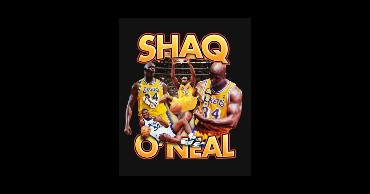 Shaquille O’Neal monstrous - Basketball - Sticker | TeePublic