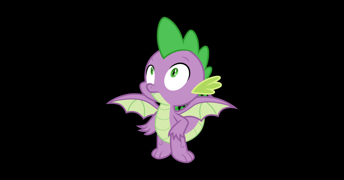 Winged Spike 1 - My Little Pony - Sticker | TeePublic
