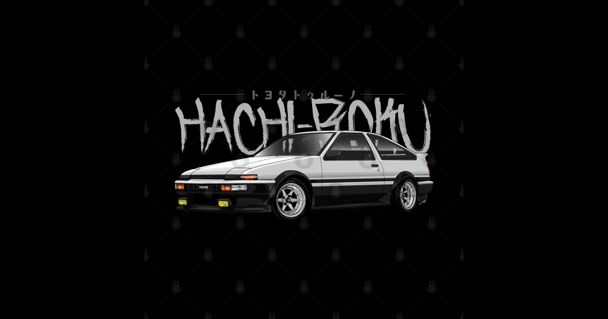 Ae86 Trueno - Ae86 Trueno - Sticker | TeePublic