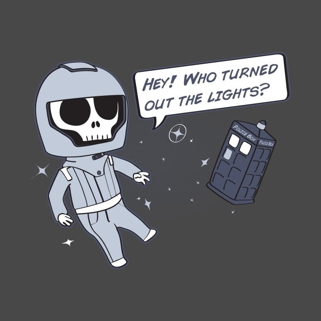 Lights out! - Doctor Who - T-Shirt | TeePublic