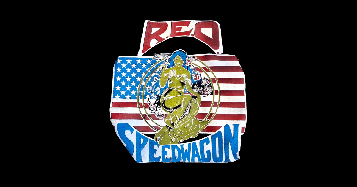 vintage reo Speedwagon - Reo Speedwagon - Sticker | TeePublic