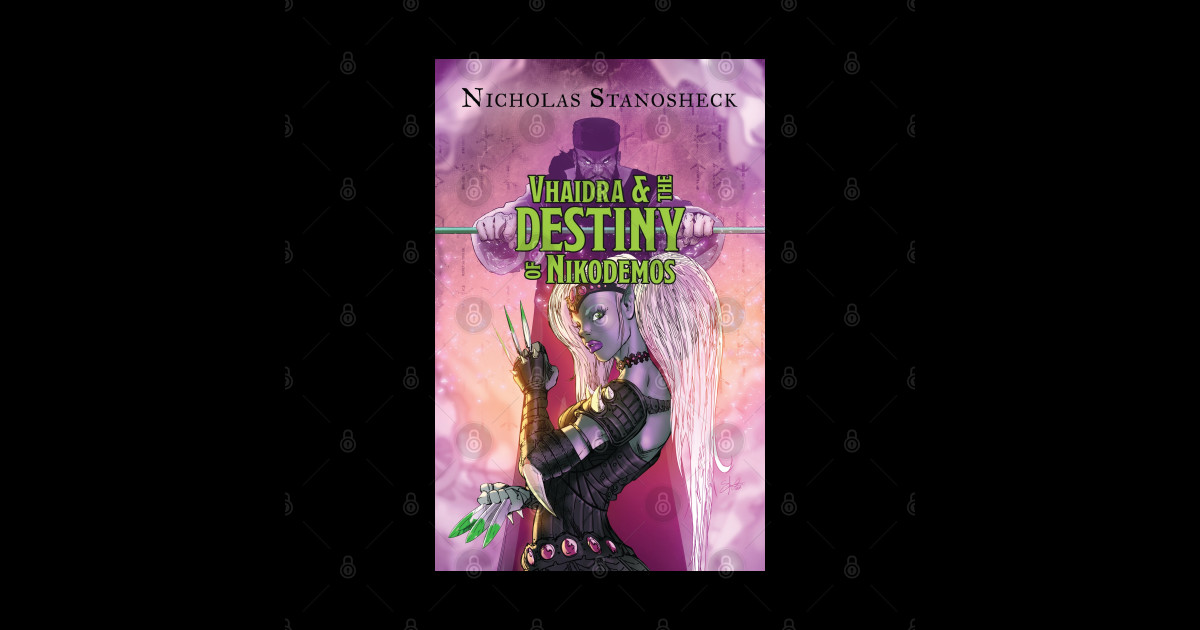 Vhaidra & the DESTINY of Nikodemos - Drow - Phone Case | TeePublic