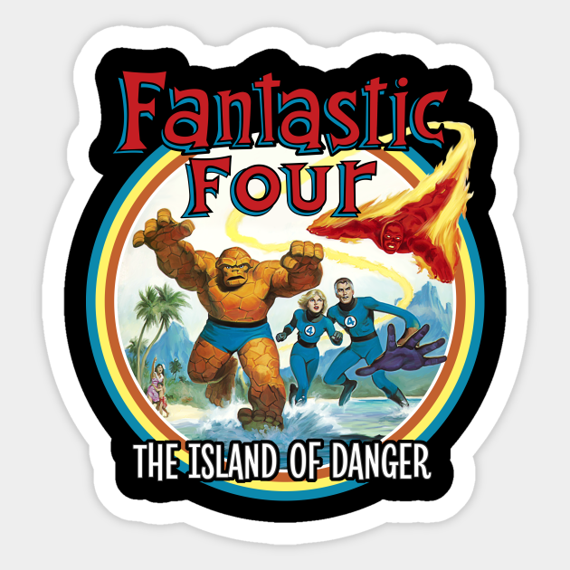 Fantastic Four - Fantastic Four - Sticker | TeePublic