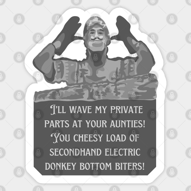 Holy Grail French Taunt - Monty Python And The Holy Grail - Sticker ...