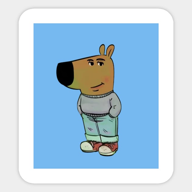 Chill Guy Meme - Chill Guy - Sticker | TeePublic