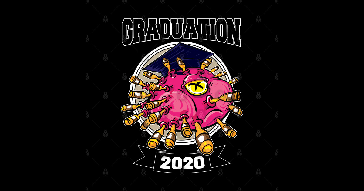 CoronaVirus Graduation - Coronavirus - Sticker | TeePublic