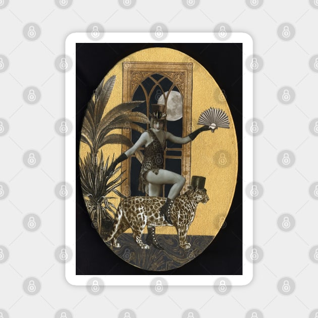 Felinae & Belize - Leopard - Magnet | TeePublic