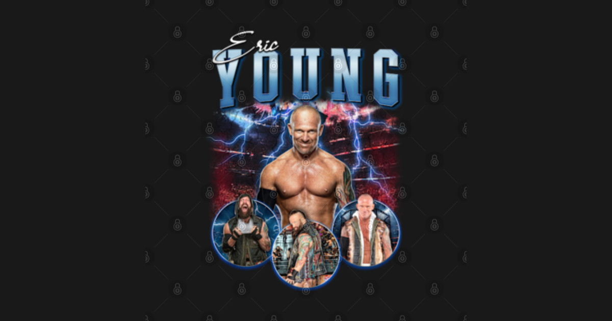 Eric Young Retro Bootleg - Eric Young - T-Shirt | TeePublic
