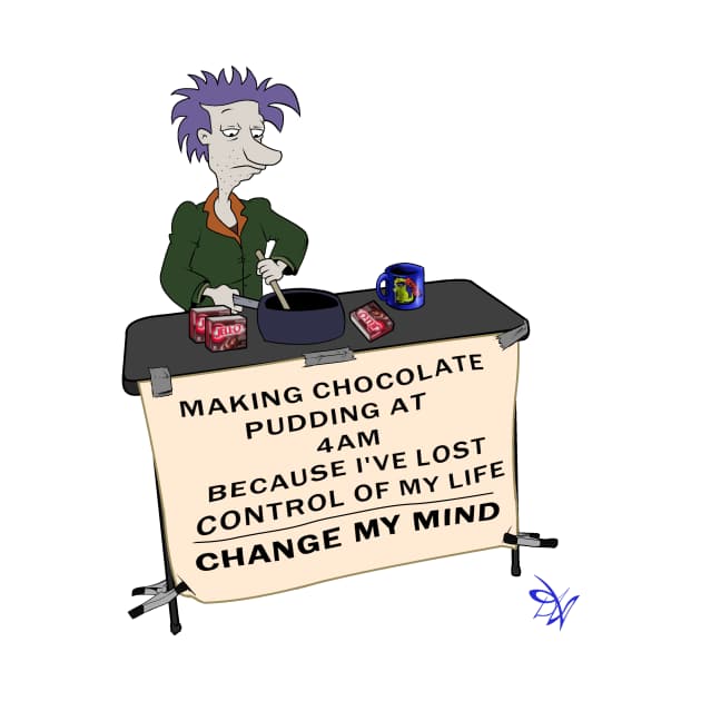 Stu Pickle's Making Pudding - Rugrats - T-Shirt | TeePublic