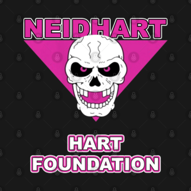 Jim Neidhart logo from the Hart Foundation stable - Wwe - T-Shirt ...