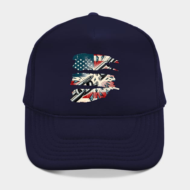 Juneteenth glory - American flag - Juneteenth - Hat | TeePublic