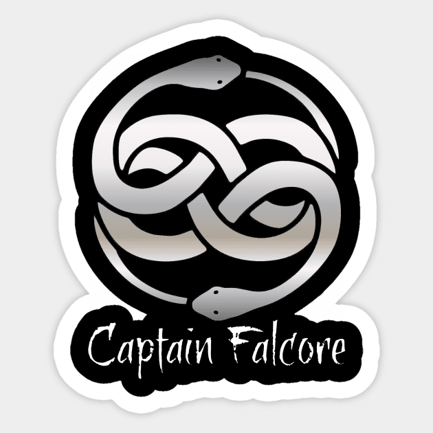 SILVER CAPTAIN FALCORE - Sea Of Thieves Merch - Sticker | TeePublic