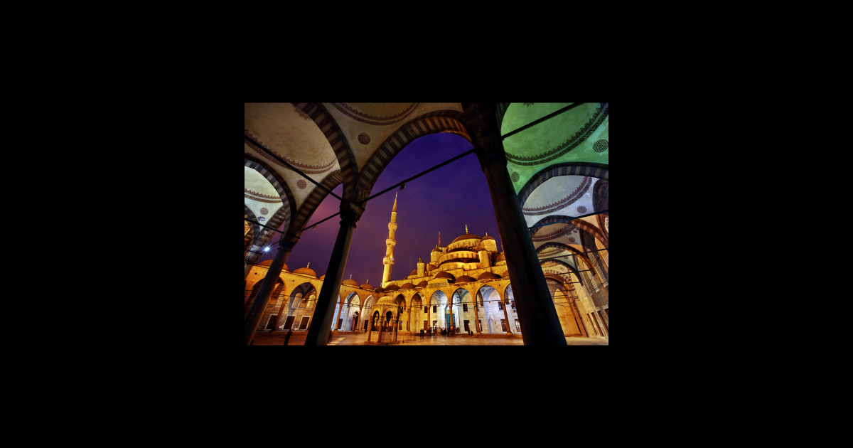 The Blue Mosque - Istanbul - Magnet | TeePublic