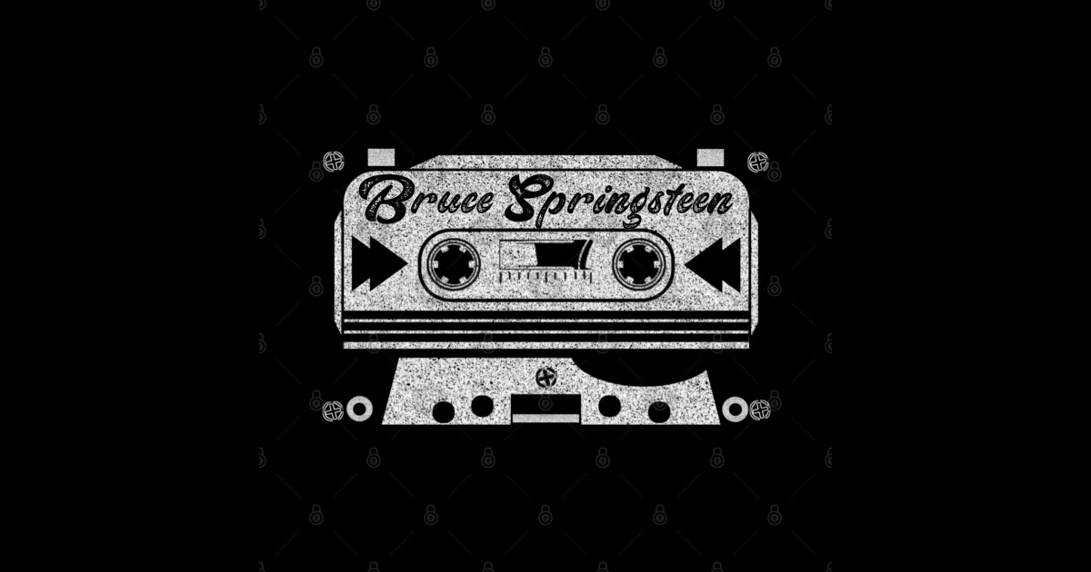 bruce springsteen cassette - Bruce Springsteen - Sticker | TeePublic