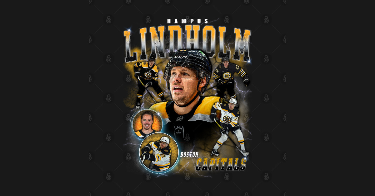 Hampus Lindholm - Hockey Player - T-Shirt | TeePublic