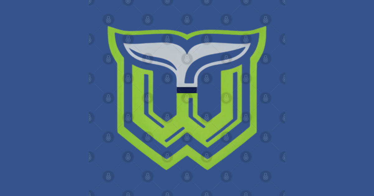 Hartford Whalers New Icon - Hartford Whalers - T-Shirt | TeePublic