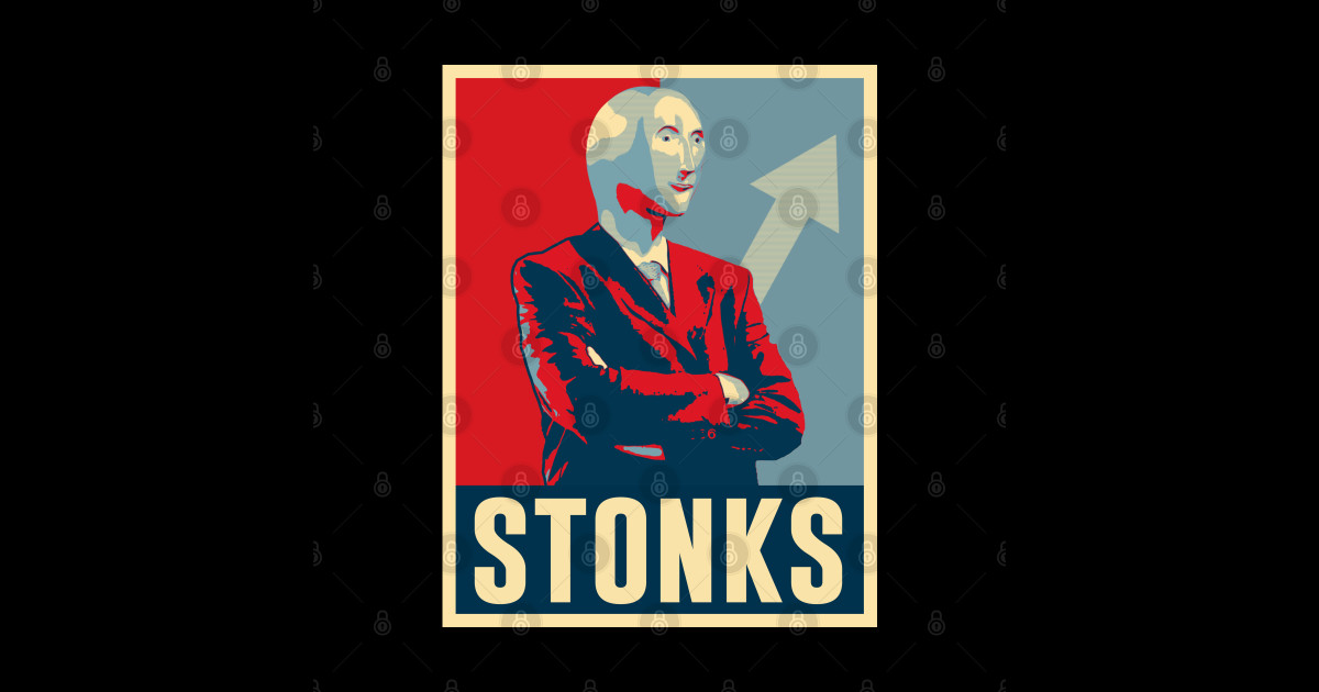 Stonks (wall street bets) v1 - Stonks - Tapestry | TeePublic