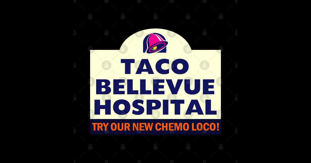 Taco Bellevue Hospital - Futurama - Sticker | TeePublic