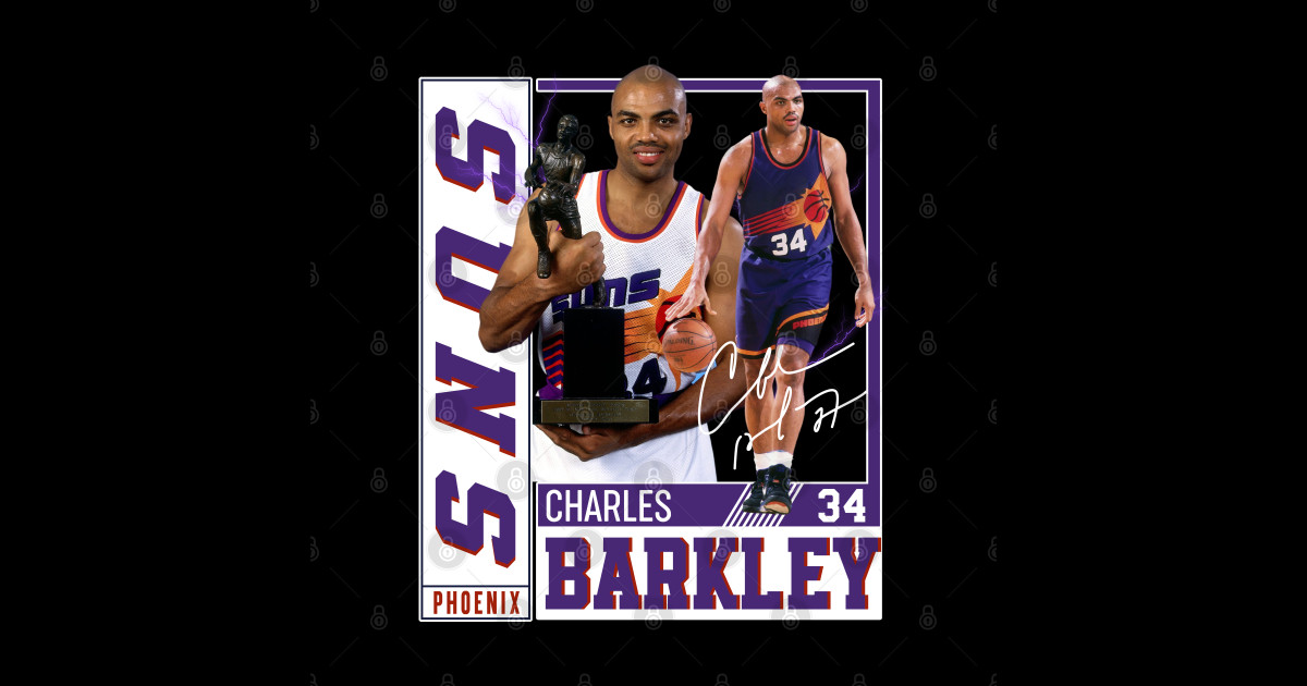 Charles Barkley The Chuck Basketball Legend Signature Vintage Graphic ...